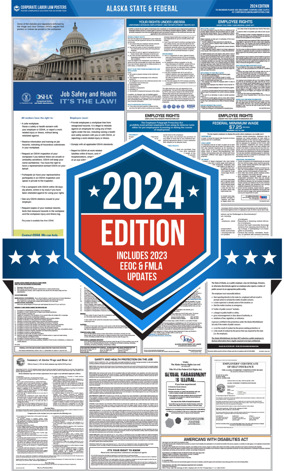 2024 Alaska Labor Law Poster